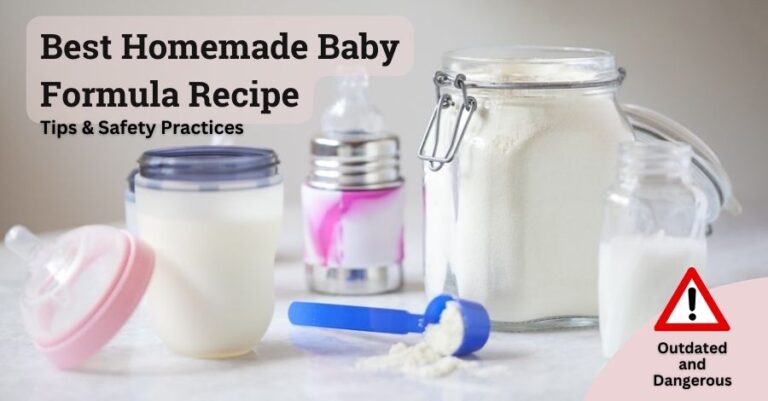 Best Homemade Baby Formula Recipe - Tips & Safety Practices