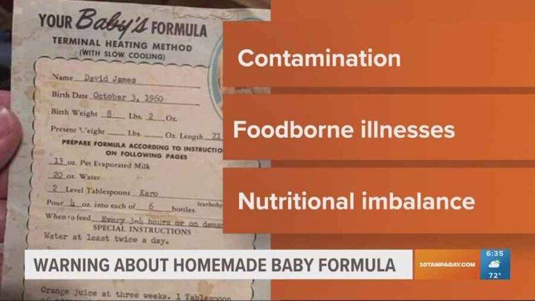 Best Homemade Baby Formula Recipe - Tips & Safety Practices